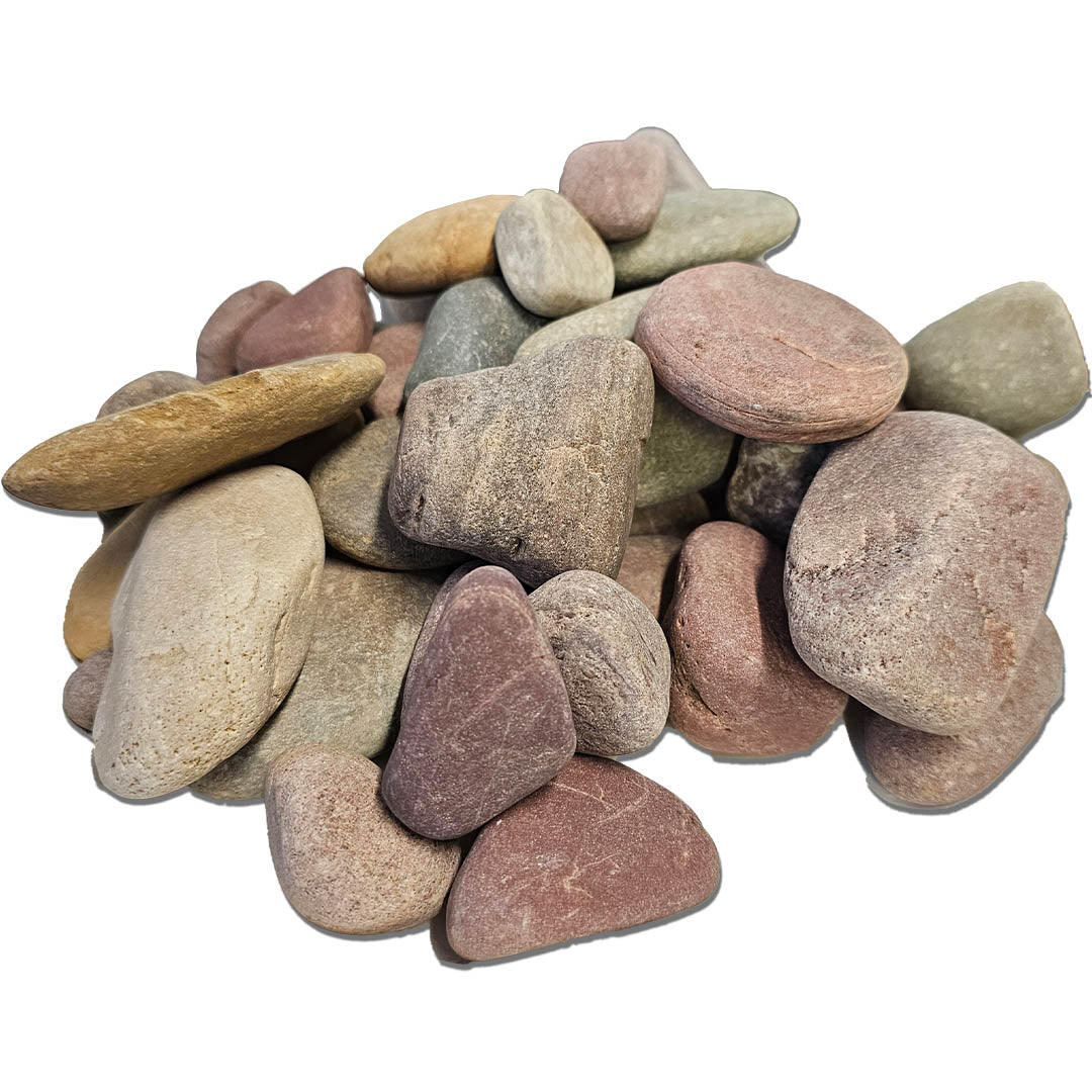 40mm Montana Rainbow Rock Bulk Bag Calgary | Landscape Stone – TMH ...
