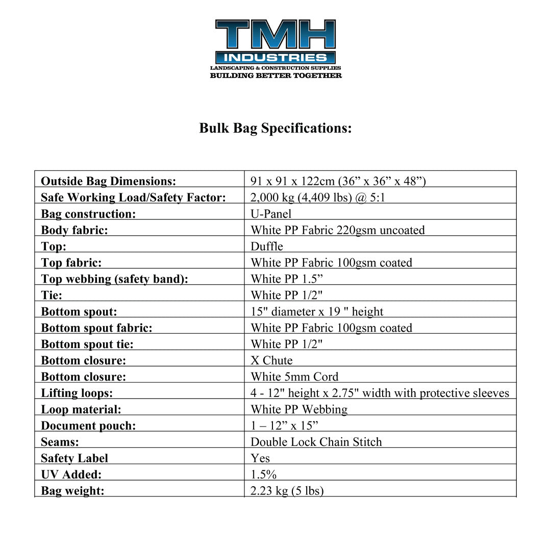 Heavy-Duty Bag with Safety Features for Secure Handling – TMH ...