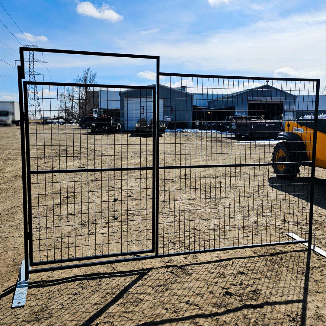 High Quality Temporary Fence Panels Gate in Calgary – TMH Industries ...