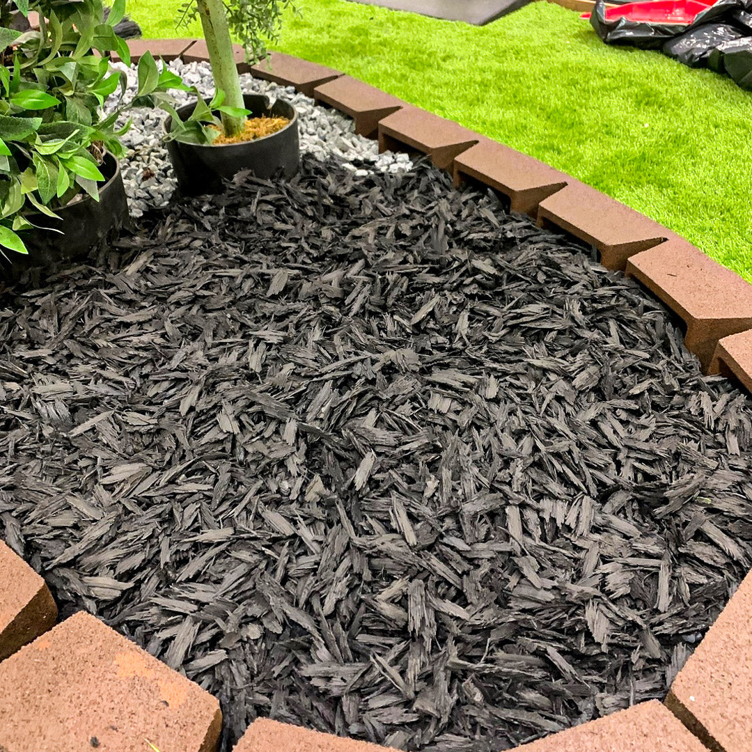 Premium Black Rubber Mulch for Your Landscaping Needs