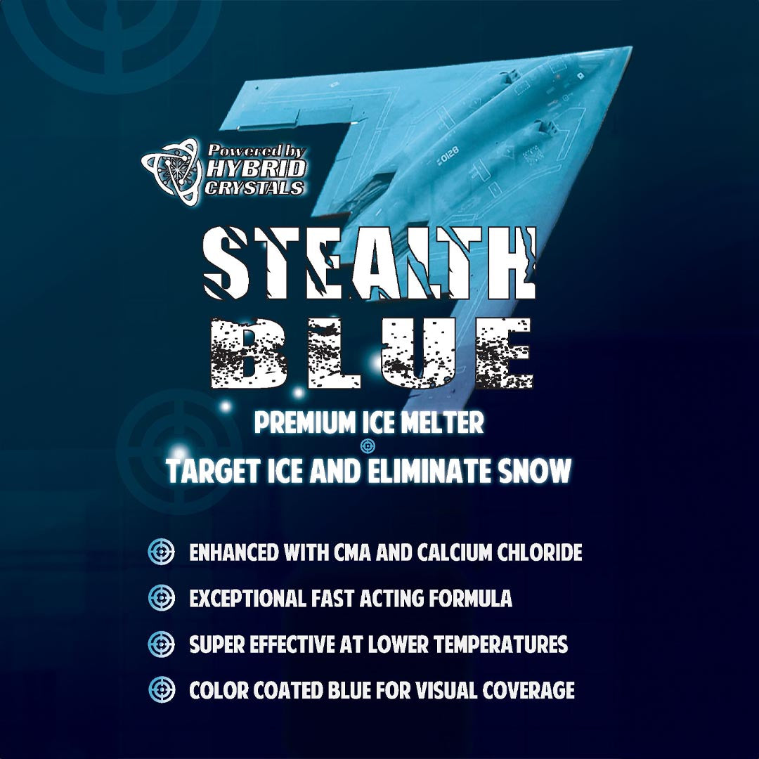 50lb Stealth Blue Ice Melt Bags | TMH Industries Calgary – TMH ...